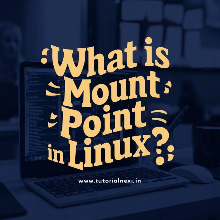 What is mount point in Linux? – TutorialNexa
